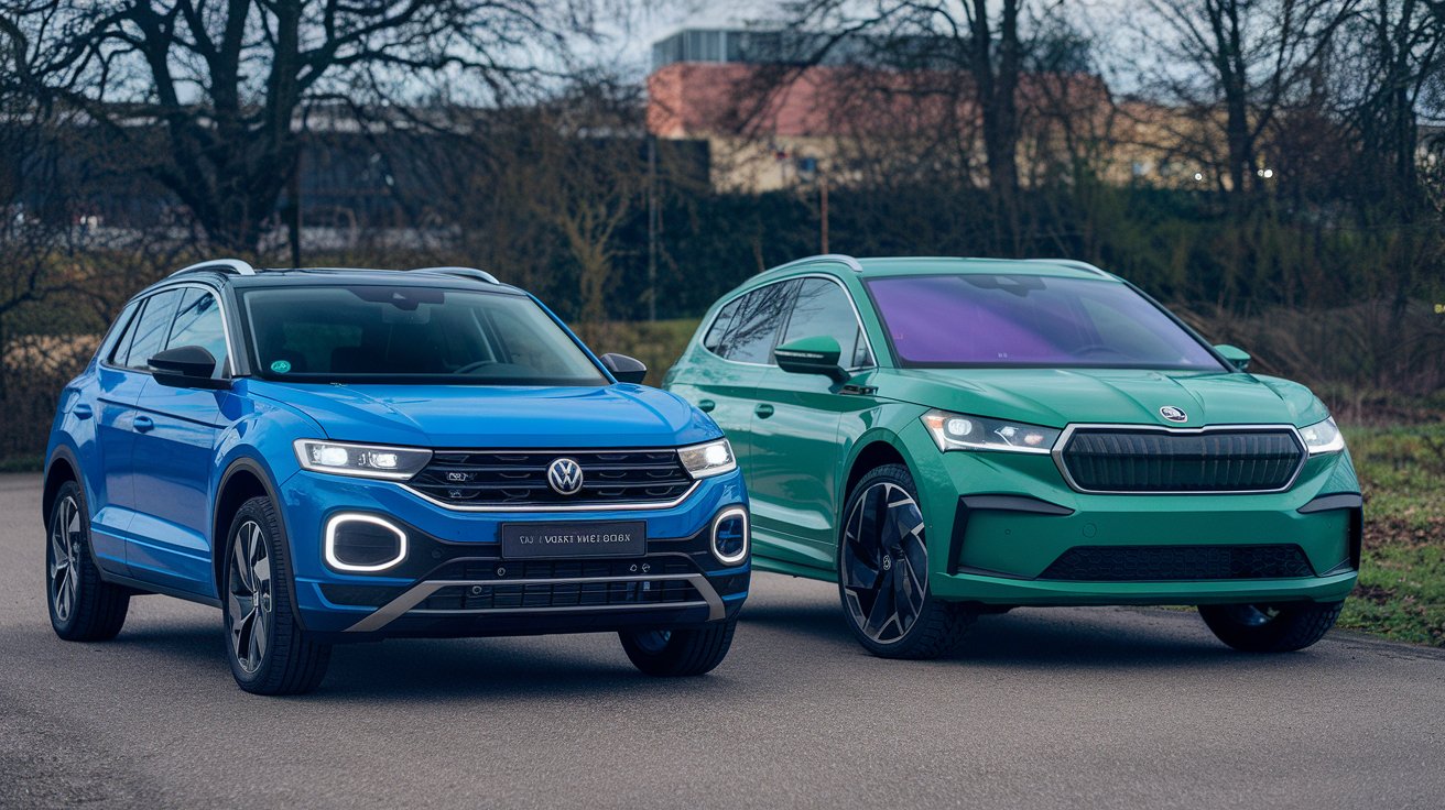 Volkswagen T-Roc vs. Skoda Kamiq – SUV-uri compacte cu ADN comun, dar ...